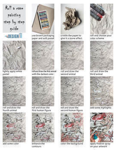 Roll and Draw! - Cave Paintings - with video | Teaching Resources