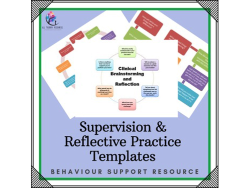 Supervision and Reflective Practice Templates | Teaching Resources