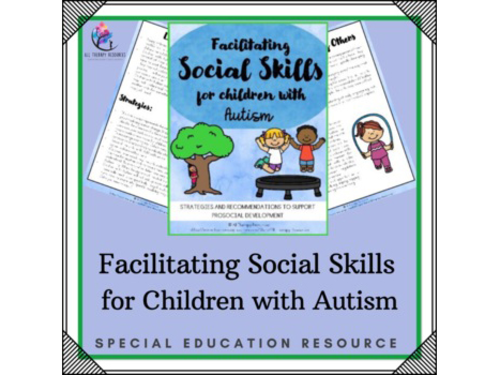 Behaviour Support - Facilitating Social Skills for Children with Autism ...