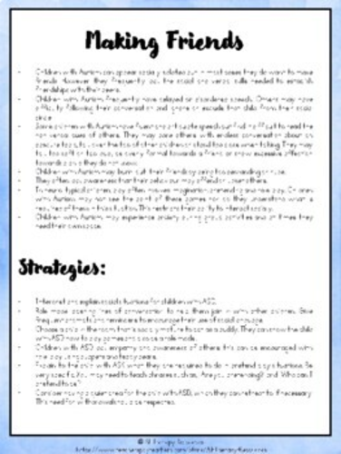 Behaviour Support - Facilitating Social Skills for Children with Autism ...