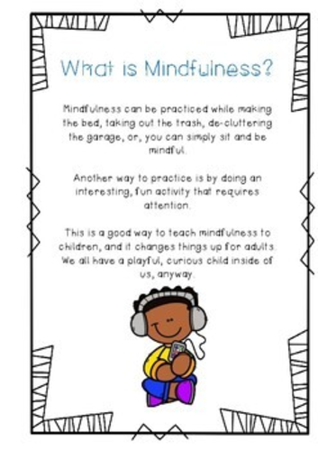 My Mindfulness Activity Book - Growth Mindset, journal, activities ...