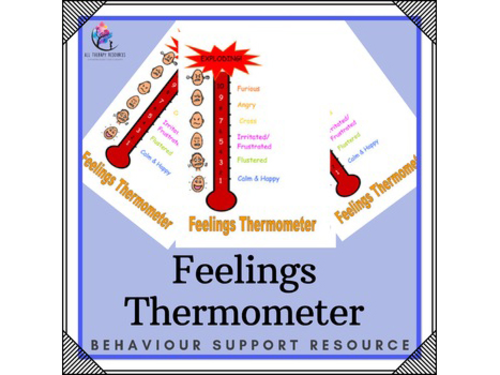 Feelings Thermometre | Teaching Resources
