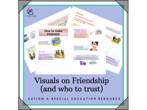 Visuals on Friendship and Who to Trust | Teaching Resources