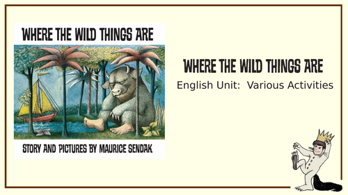 Where the Wild Things Are - English Writing & Reading Bundle including ...