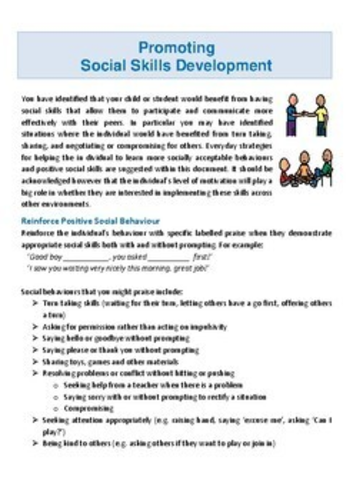 Promoting Social Skills Development for Children with Autism | Teaching ...