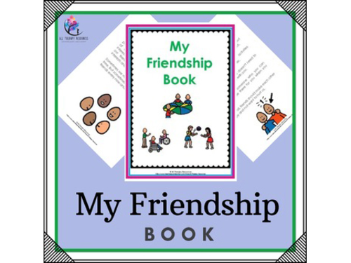 My Friendship Book - 23 Pages - Just Print! | Teaching Resources