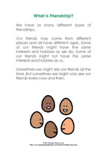 My Friendship Book - 23 Pages - Just Print! | Teaching Resources