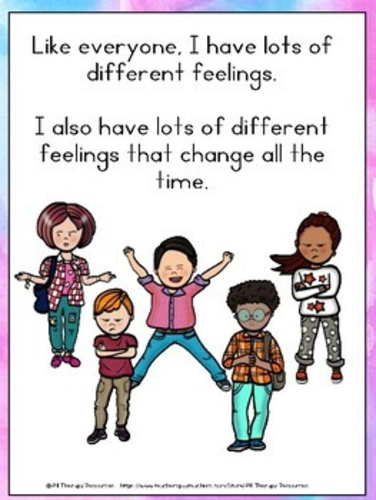 My Coping with Feelings Book - Visual Social Narrative & Activities ...