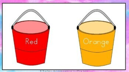 Colour Sorting Visuals - Colour Recognition & Sorting - Kindergarten ...