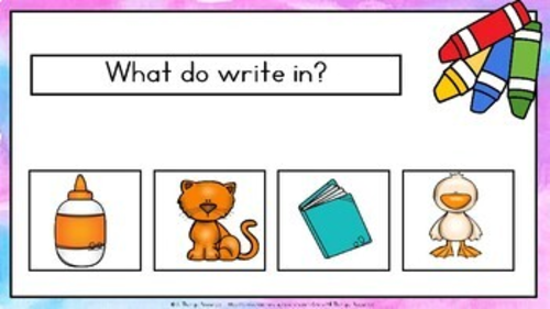 Wh (What Questions) - visual supports -Speech Therapy Resource ...