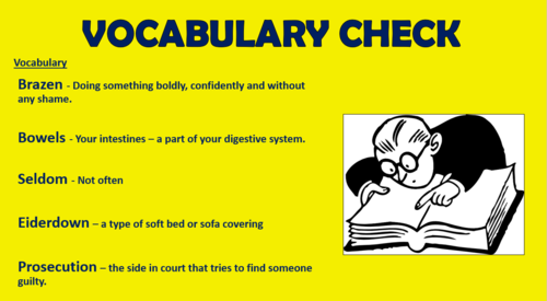 Revolting Rhymes Goldilocks and the Three Bears - Whole Class Reading ...