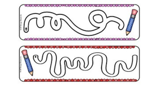 In The Lines Tracing Task Cards for Early Learners - Occupational ...