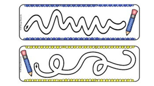 In The Lines Tracing Task Cards for Early Learners - Occupational ...