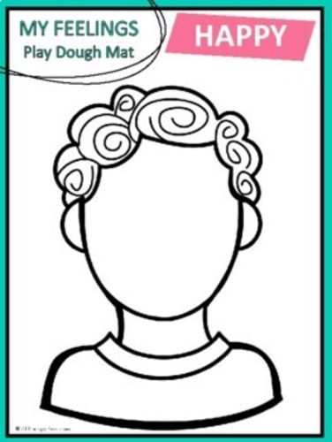 25 Feelings Preschool Play Dough Mats - Emotion Play Doh Activities ...