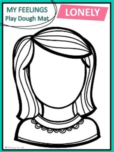 25 Feelings Preschool Play Dough Mats - Emotion Play Doh Activities ...