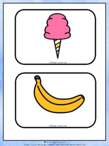 Healthy & Unhealthy Food Category Sorting Task Cards - Dental Healthy ...