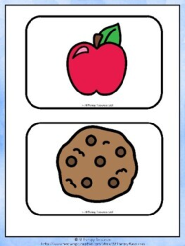 Healthy & Unhealthy Food Category Sorting Task Cards - Dental Healthy ...