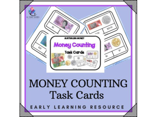 MONEY & COUNTING Task Cards | Teaching Resources