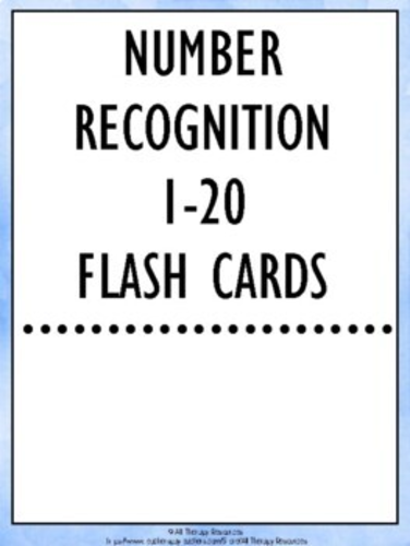 Number Recognition BINGO 1-20 | Teaching Resources