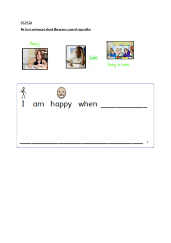 Zones of Regulation - discussing emotions KS1 | Teaching Resources