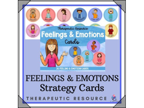 Feelings and Emotions Cards - FREEBIE | Teaching Resources
