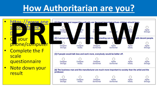Authoritarian personality - Dispositional explanation - AQA A Level ...