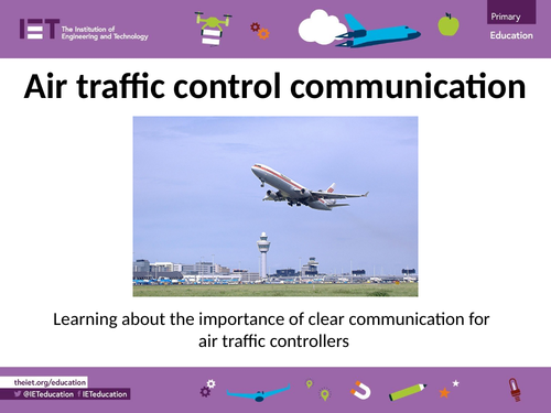 Air traffic control communications | Teaching Resources