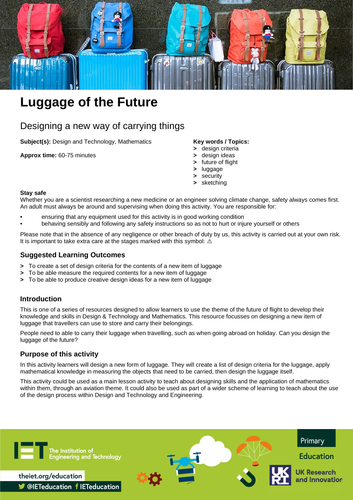 Luggage of the future | Teaching Resources