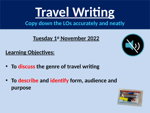 Y9 Travel writing lesson pack | Teaching Resources