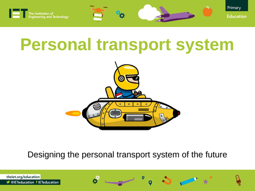Personal transport system | Teaching Resources