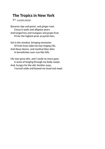 Poems from Around the World | Teaching Resources