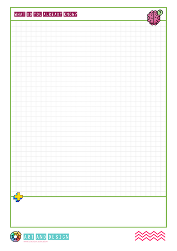 ART & DESIGN - TOPIC EXPLORATION TOOLKIT | Teaching Resources