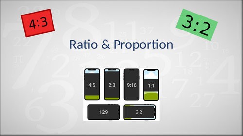 Ratio and Proportion Introduction PPT and card match game SEND ...