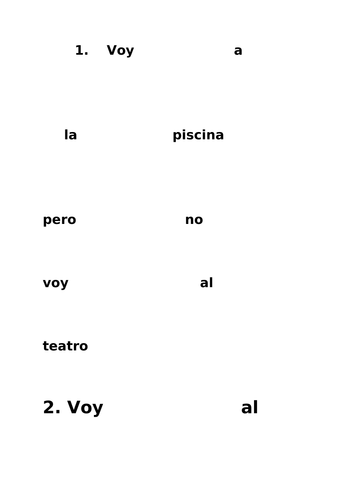 ¿Qué haces en la ciudad? | Teaching Resources