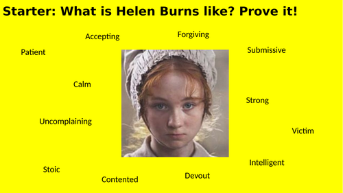 Jane Eyre: Chapters 6 and 7 (Comparison between Brocklehurst and Helen ...
