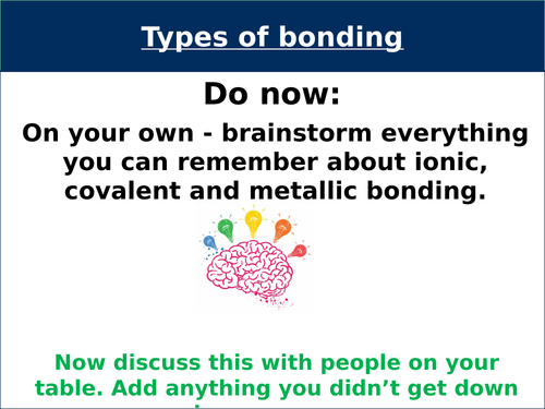 4 and 14. Bonding - Pearson IB Chemistry Lesson PowerPoints (whole ...