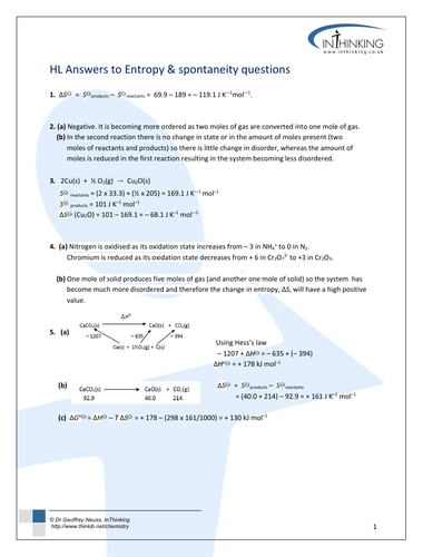 5 and 15. Energetics - Pearson IB Chemistry Lesson PowerPoints (whole ...