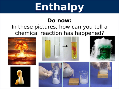 5 and 15. Energetics - Pearson IB Chemistry Lesson PowerPoints (whole ...