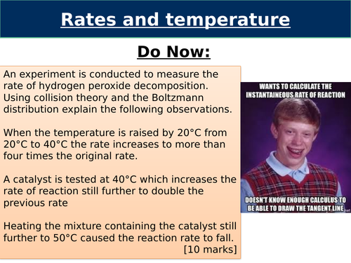 6 and 16. Kinetics - Pearson IB Chemistry Lesson PowerPoints (whole ...