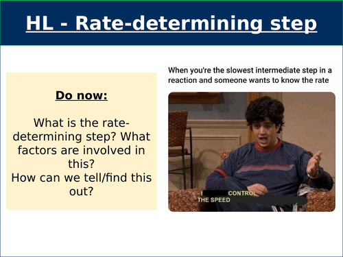 6 and 16. Kinetics - Pearson IB Chemistry Lesson PowerPoints (whole ...