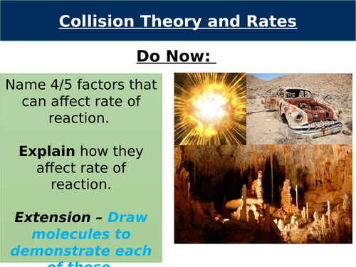 6 and 16. Kinetics - Pearson IB Chemistry Lesson PowerPoints (whole ...
