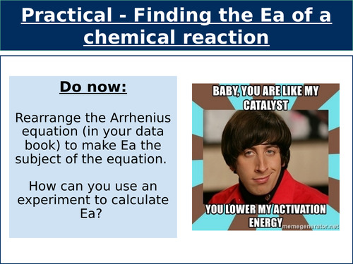 6 and 16. Kinetics - Pearson IB Chemistry Lesson PowerPoints (whole ...