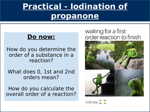 6 and 16. Kinetics - Pearson IB Chemistry Lesson PowerPoints (whole ...