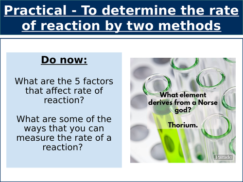 6 and 16. Kinetics - Pearson IB Chemistry Lesson PowerPoints (whole ...