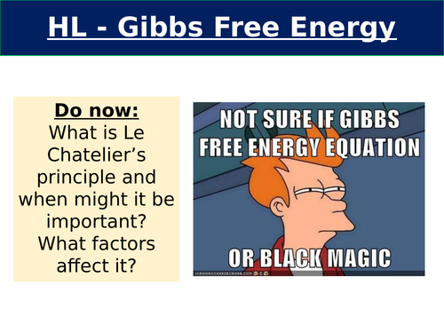 7 and 17. Equilibrium - Pearson IB Chemistry Lesson PowerPoints (whole ...