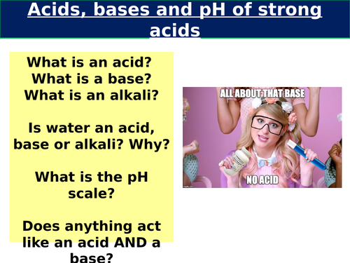 8 and 18. Acids and bases - Pearson IB Chemistry Lesson PowerPoints ...