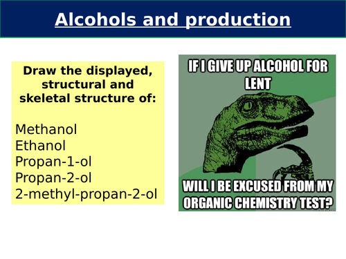 10. Organic chemistry - Pearson IB Chemistry Lesson PowerPoints (whole ...