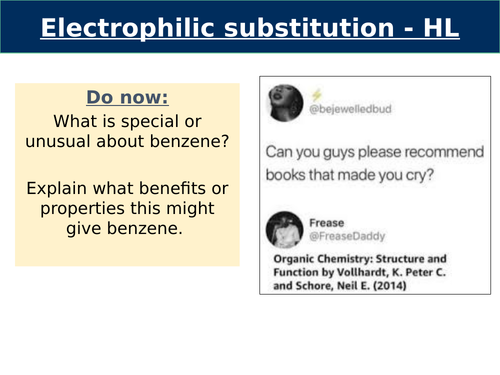 20. Organic chemistry HL - Pearson IB Chemistry Lesson PowerPoints ...