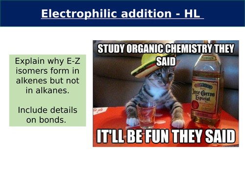 20. Organic chemistry HL - Pearson IB Chemistry Lesson PowerPoints ...