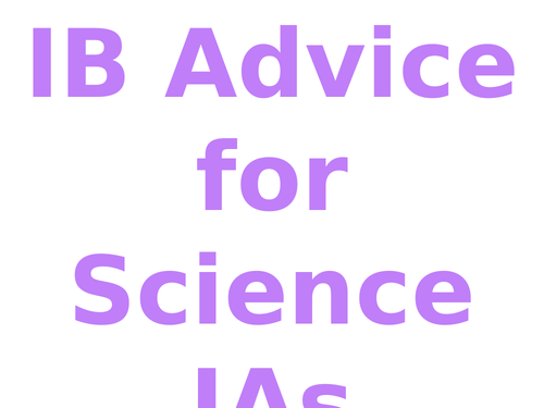 11. Measurement (and IA help) - Pearson IB Chemistry Lesson PowerPoints ...